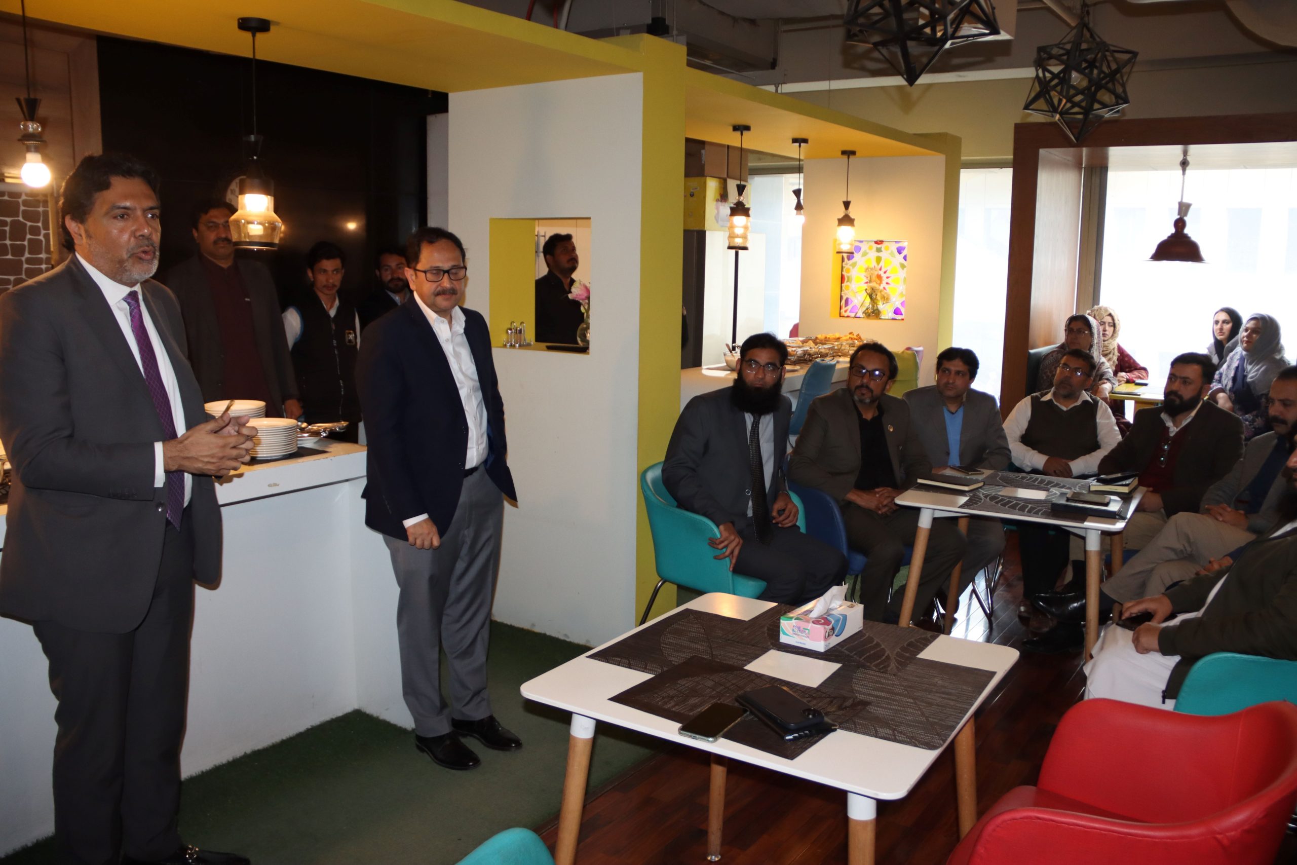 CEO NDRMF, Mr. Bilal Anwar and Managing Director SAP Pakistan, Mr ...